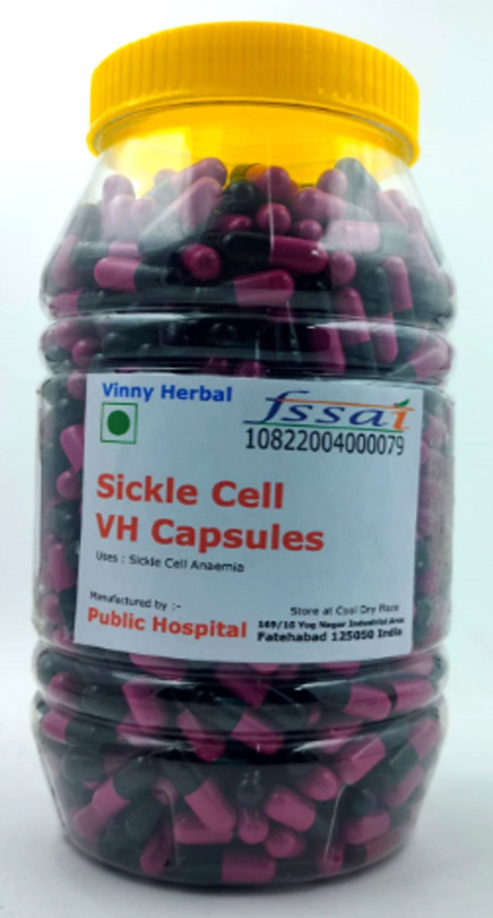 Sickle Cell VH Herbal Supplement Capsules
