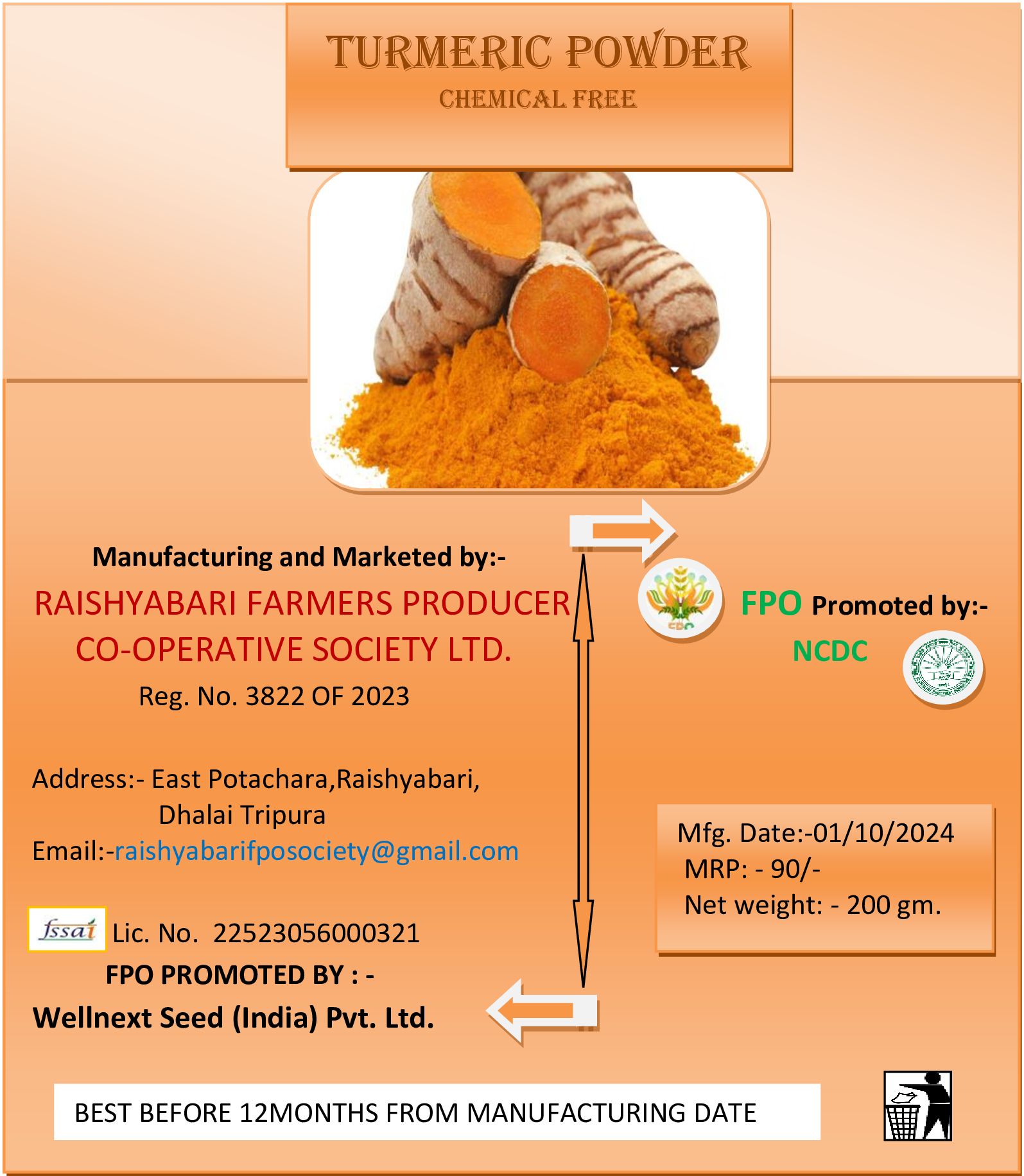 Turmeric Powder (HALDI )