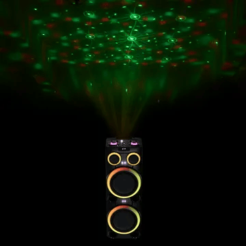 Croma Explode 2.0 1400W Bluetooth Party Speaker with Mic (RGB Party ...