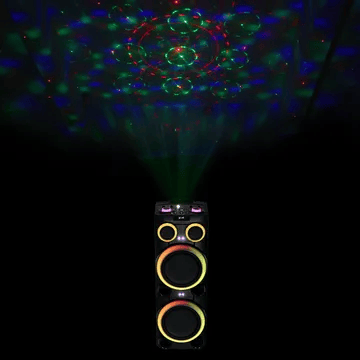 Croma Explode 2.0 1400W Bluetooth Party Speaker with Mic (RGB Party ...