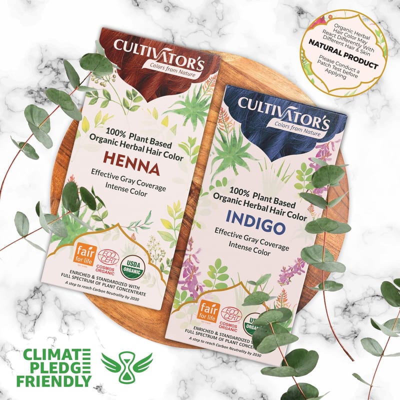 Henna & Indigo Natural Coloring Kit