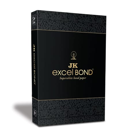 JK Excel Bond : 90 GSM - A4 (Box pack containing 20 reams)