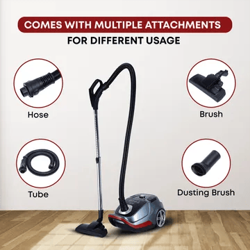 Croma 2000 W Dry Vacuum Cleaner with Hepa Filter (Bagged Dust ...