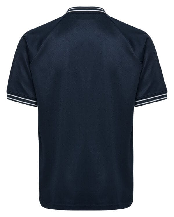 Samuel Men Polyester Blue Polo T-Shirt