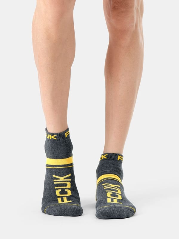 FCUK Flex Barnes, Cushioned Ankle Socks