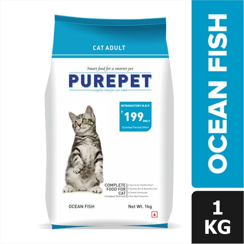 Purepet Adult Cat Ocean Fish 1kg