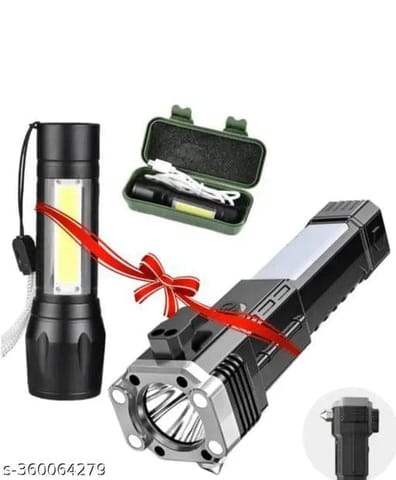 Torch Light,LED 3W Torch Light Rechargeable Torch Flashlight,Long ...