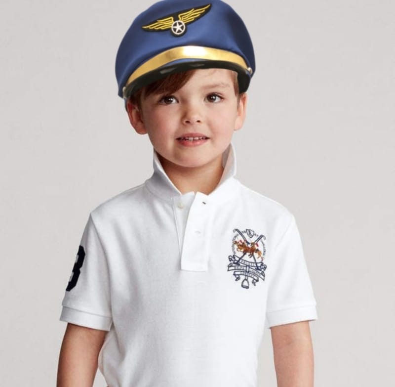 Wanna Party Navy Blue Police Hat with Badge