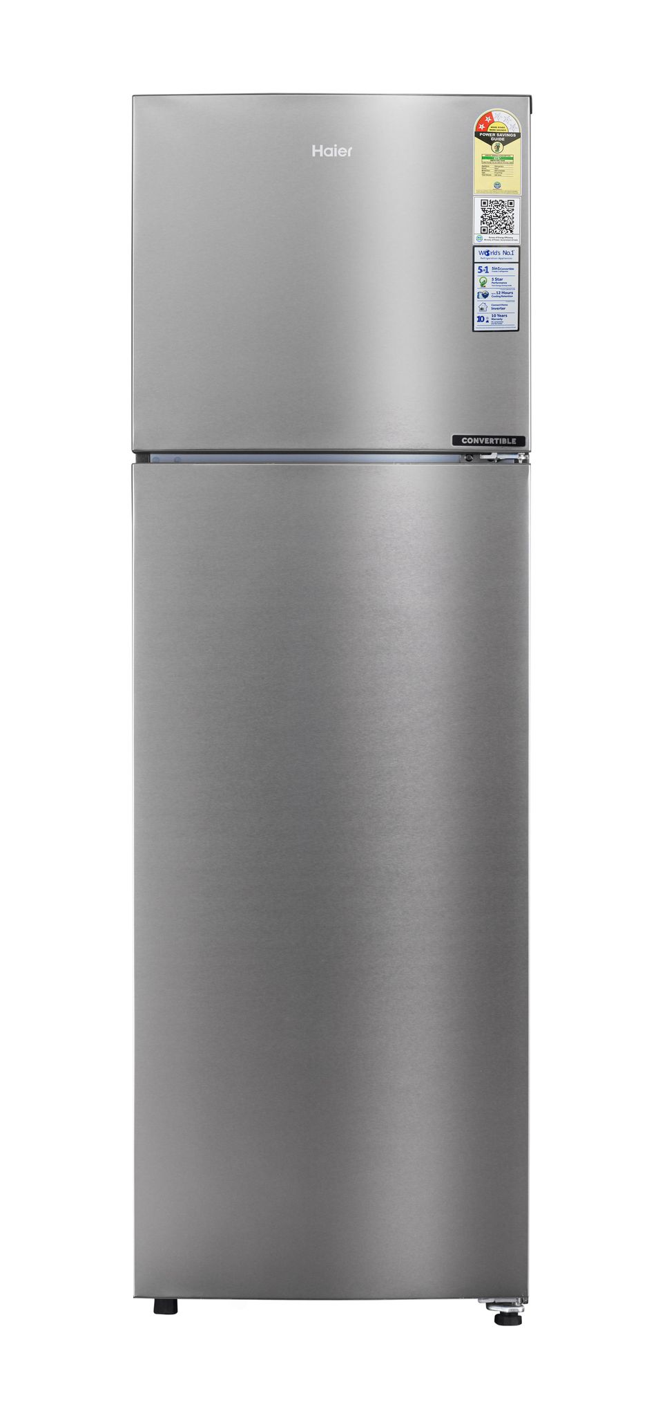 Haier 268 L, 2 Star, 5 In 1 Convertible, Frost Free Double Door ...