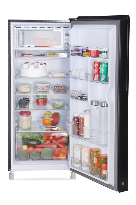 Haier 185 L, 2 Star, Direct-Cool Single Door Refrigerator (HED-19TGG-N ...