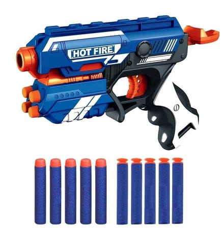 Plastic Blaze Storm Soft Bullet Toy Gun For Boy With 10 Safe Soft Foam ...