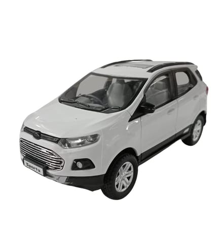 Plastic Sports Echo Toy Car (White) PID50393