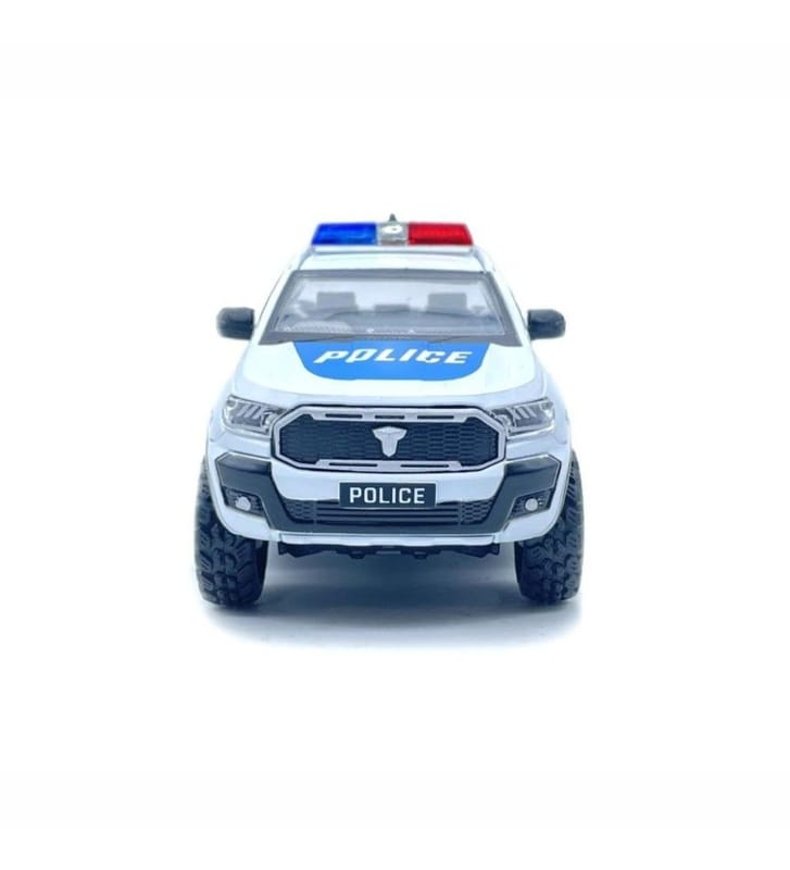 Plastic Police Car For Kids (White) PID50365
