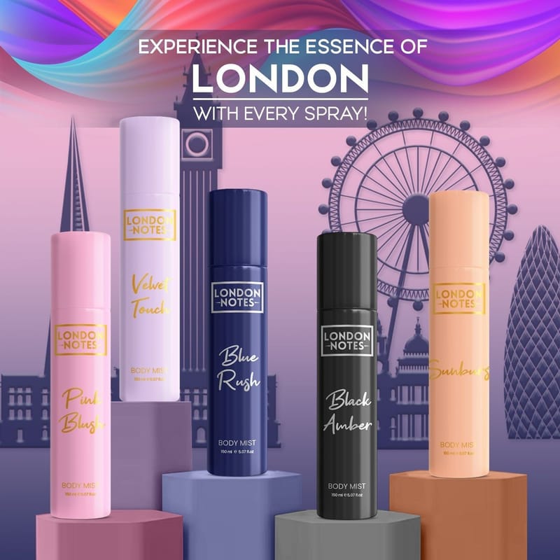 London Notes Body Mist 150ml PinkBlush