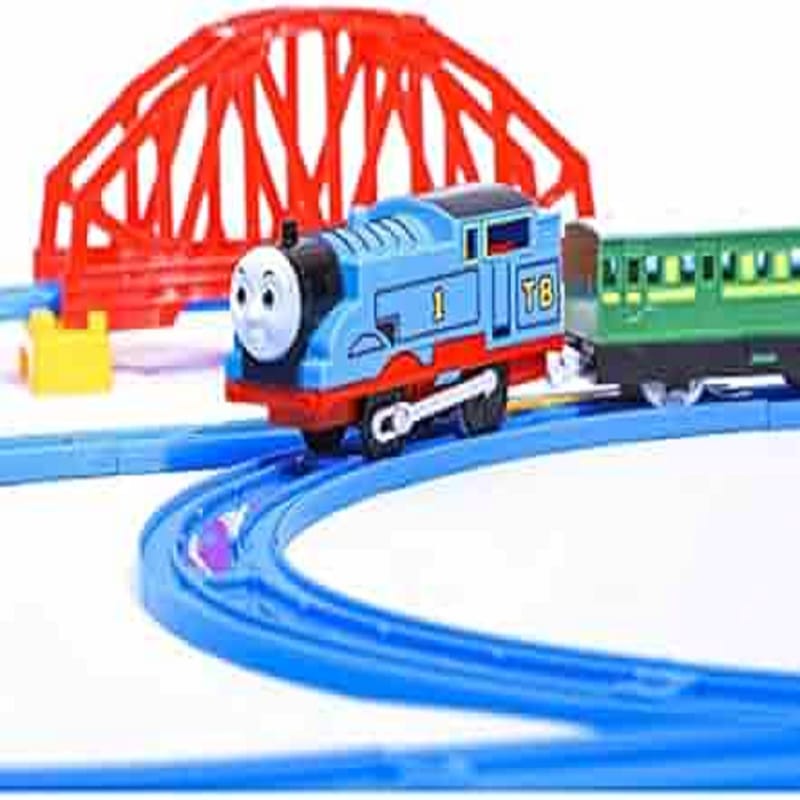 KTRS ENTERPRISE Mini Tomass Train Battery Operated Train Toys Track Set ...