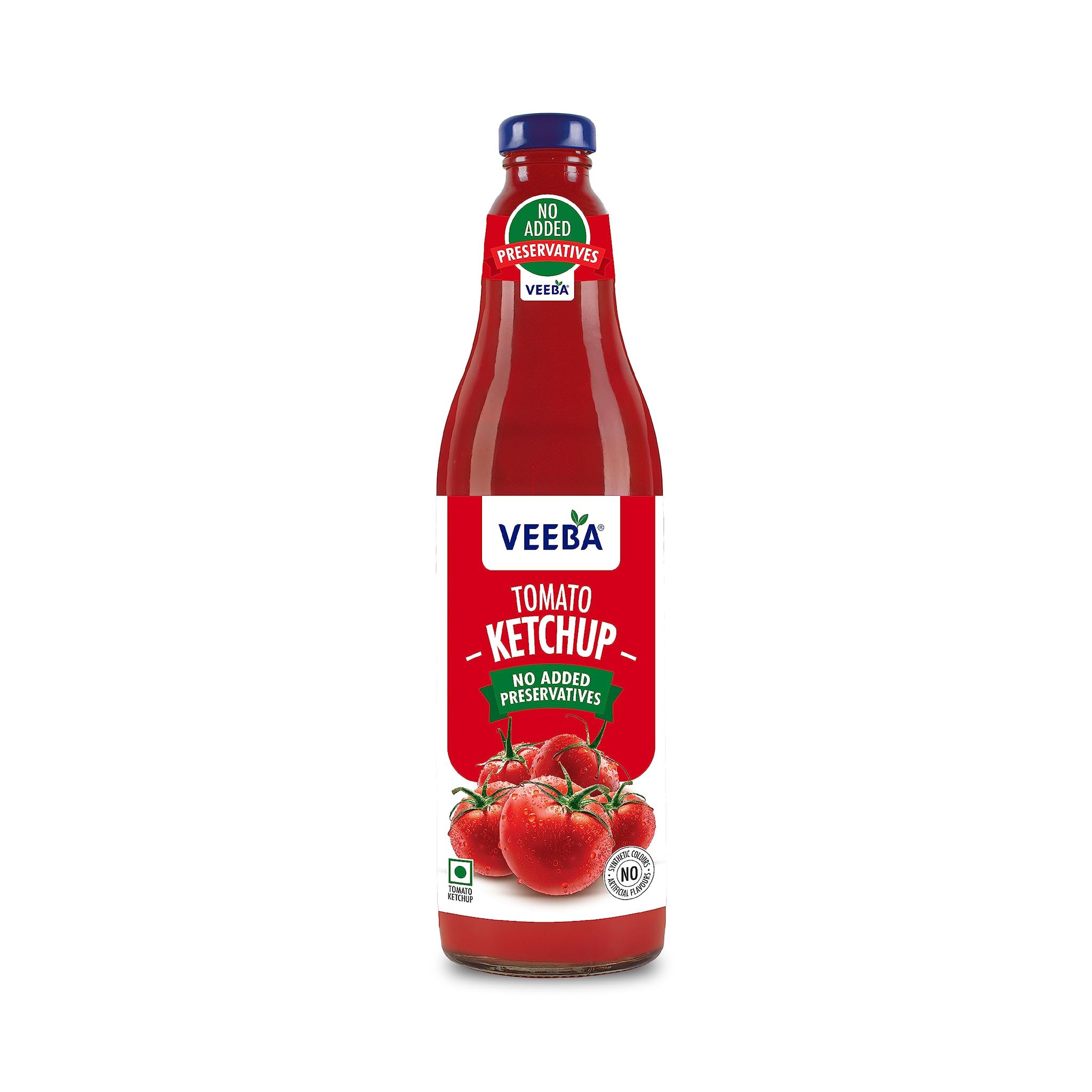 Veeba Truly Tomato Ketchup (1Kg), No Added Preservatives, No Added ...