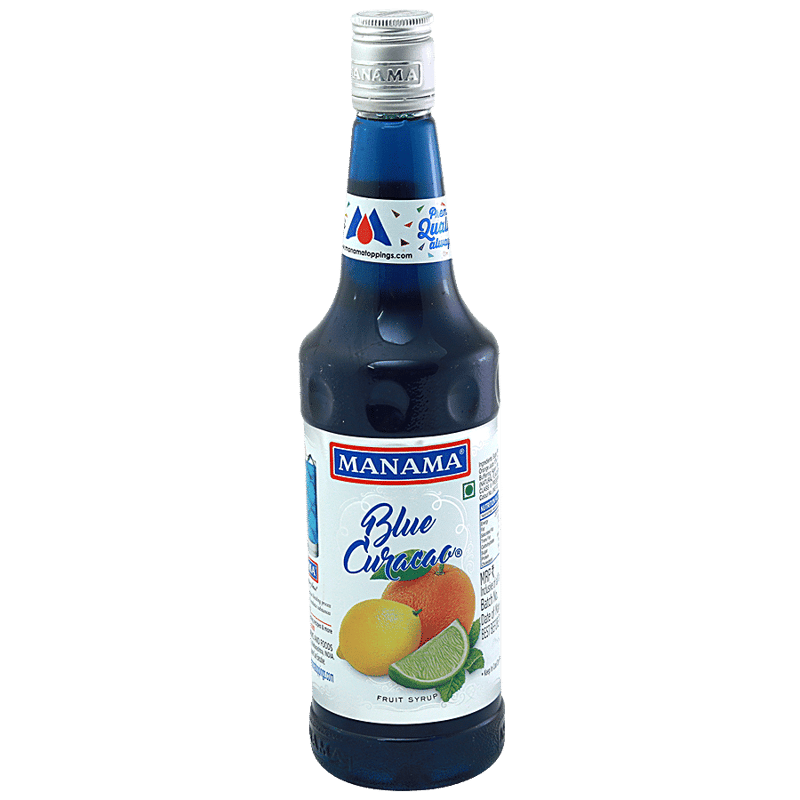 Manama Blue Curacao Fruit Syrup, 750 Ml