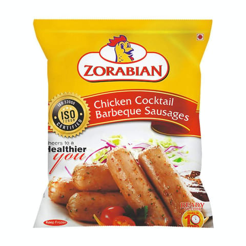 Zorabian Chicken Cocktail Barbeque Sausages, 250 G