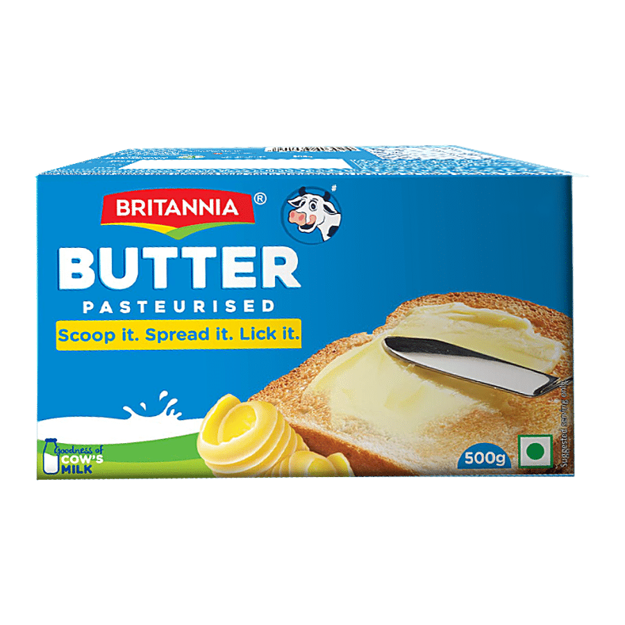 Britannia Pasteurised Butter, 500 G Carton