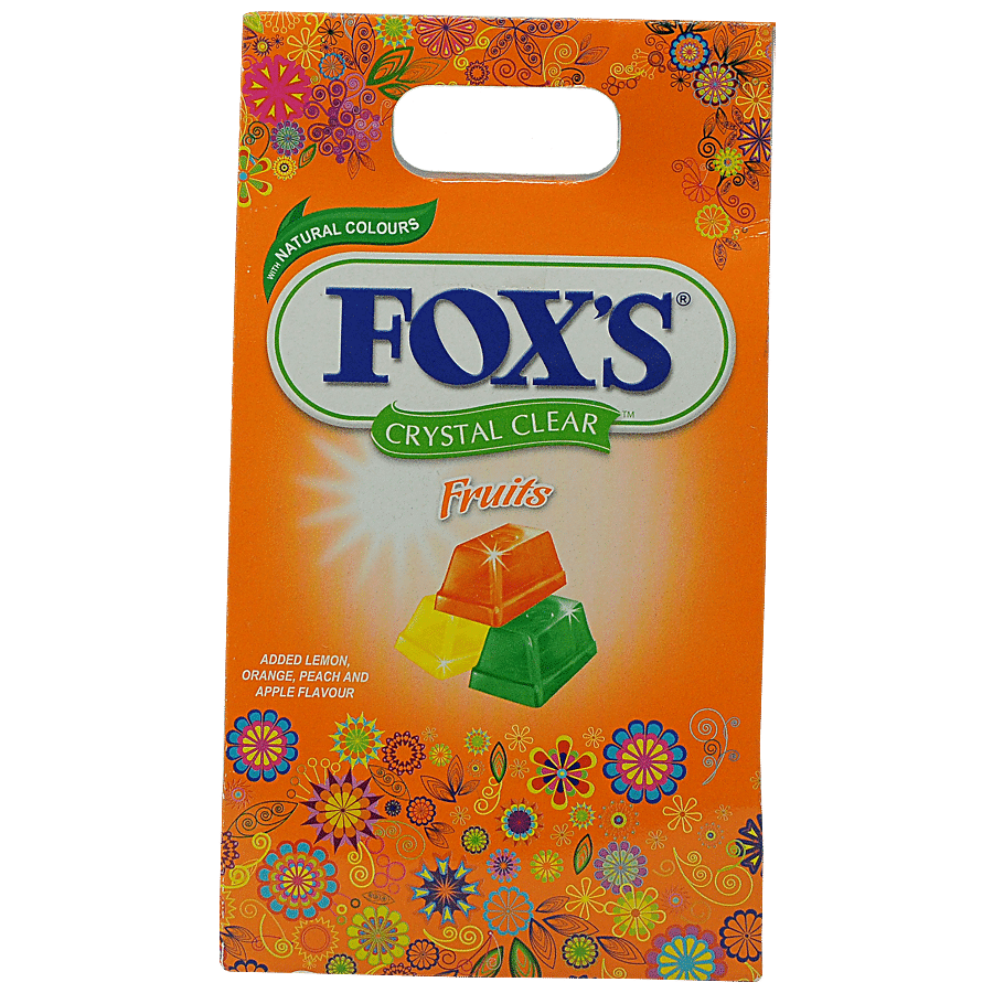 Nestle Fox's Crystal Clear Candy, Fruit Flavoured, Contains Lemon ...