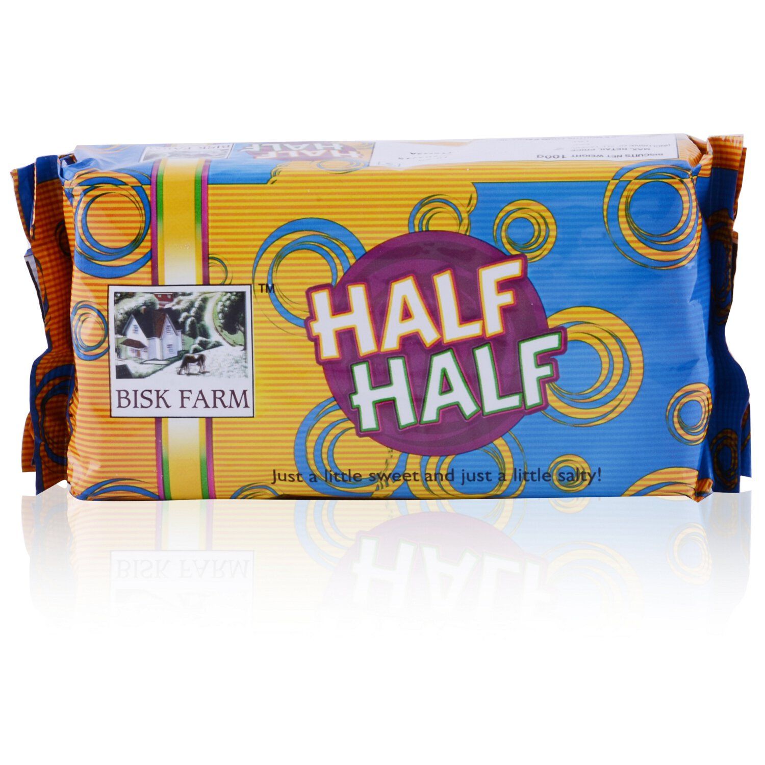 Bisk Farm Biscuit - Half Half, 100G Pack