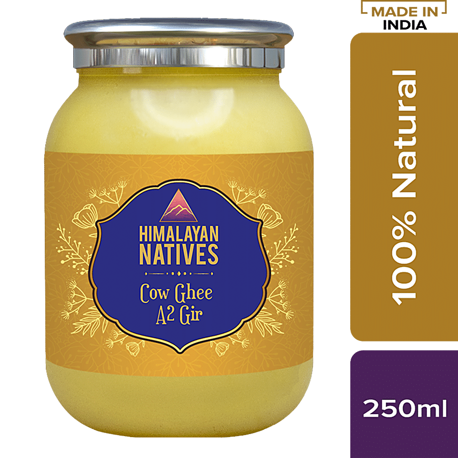 Himalayan Natives Natives A2 Gir Cow Ghee/Tuppa, 250 ml