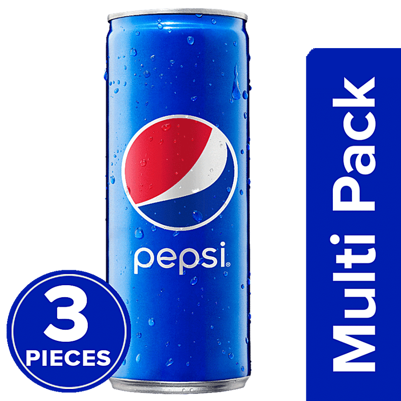 Pepsi Soft Drink, Swag Can, 250 Ml*3
