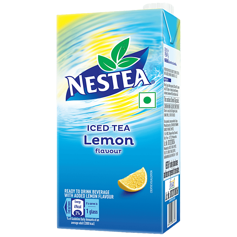 Nestea Lemon Iced Tea, Refreshing Drink, 1 L Terta Pack