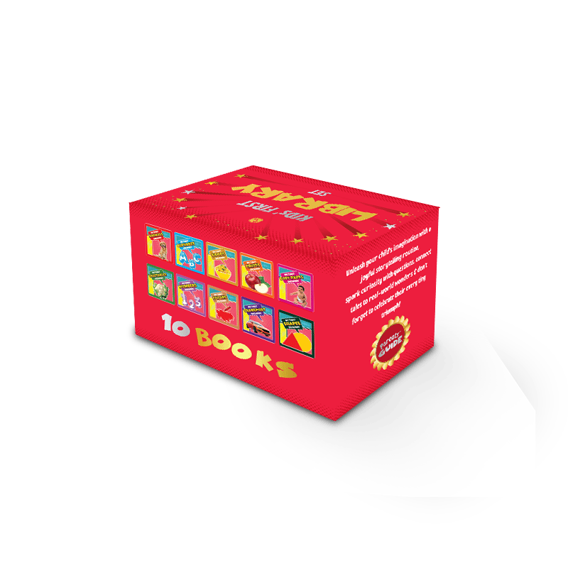 PW Kids Book, First Library Set Of 10 Board Books, Kids Book For 1 ...