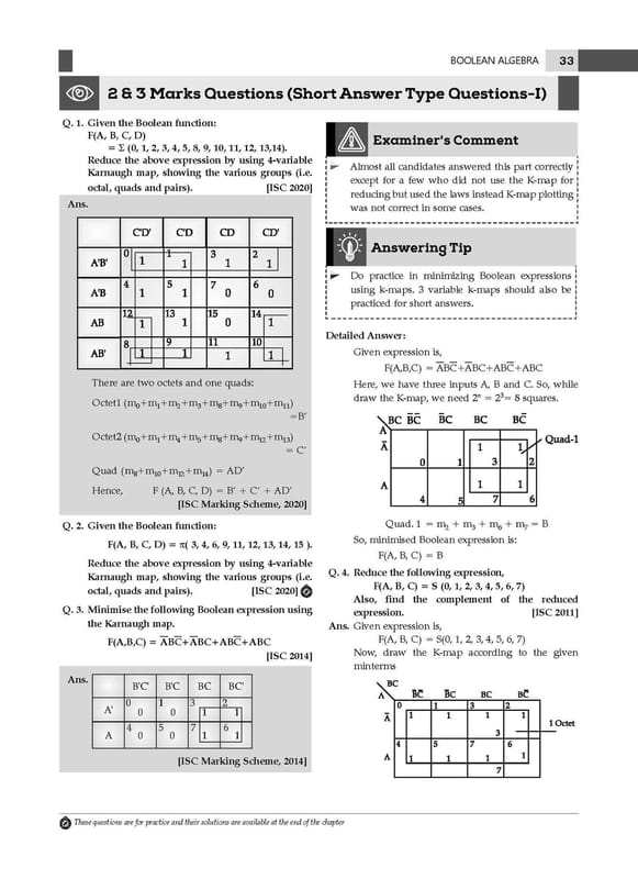 Oswaal ISC Question Bank Chapter-wise Topic-wise Class 12 Computer ...
