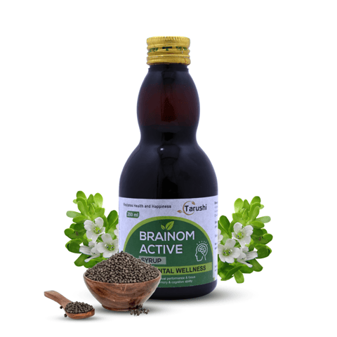Tarushi Formulations Brainom Active Syrup for Mental Wellness - 200ml
