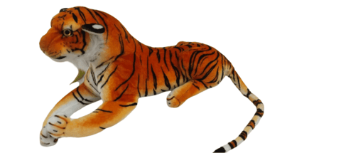 Giant Realistic Stuffed Tiger - 3 Feet Long - Soft and Cuddly - Perfect ...