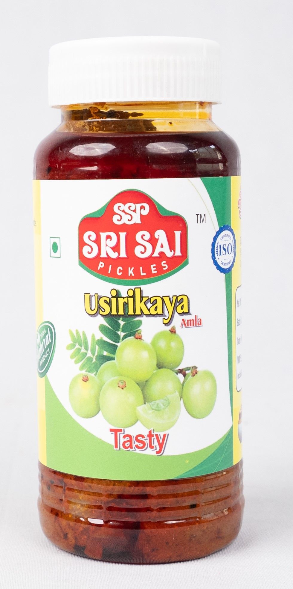 Usirikaya Pickle - Amla Pickle - 100% Natural Product