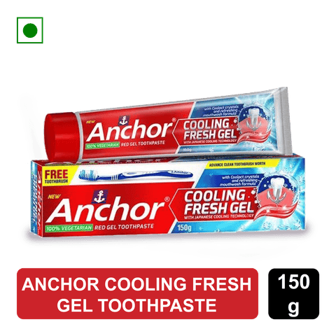 Anchor Cooling Fresh Gel Toothpaste, 150 gm Box