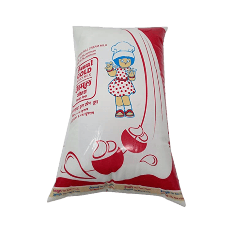 Amul Pouch Gold Milk, 1 L Pouch