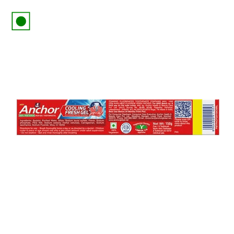 Anchor Cooling Fresh Gel Toothpaste, 150 gm Box