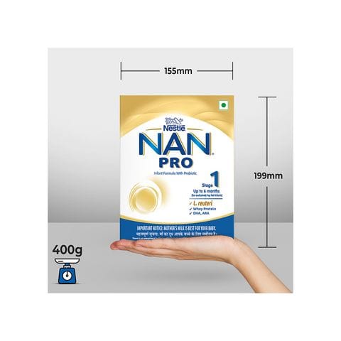 Nestle Pro Infant Formula Refill Powder, 400 gm Box