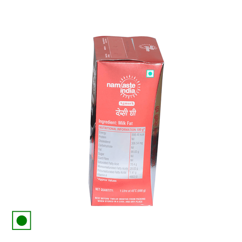 Namaste India Desi Ghee, 1 L Tetrapack
