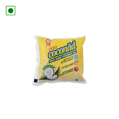 Klf Coconad Coconut Oil, 500 ml Poly Pack