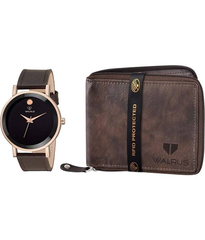 Walrus WWWC-COMBO20 Leather Analog Men's Watch