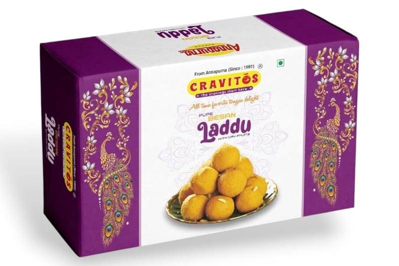 Cravitos Indian Sweets 200g Pack Traditional Mithai Assortment ...