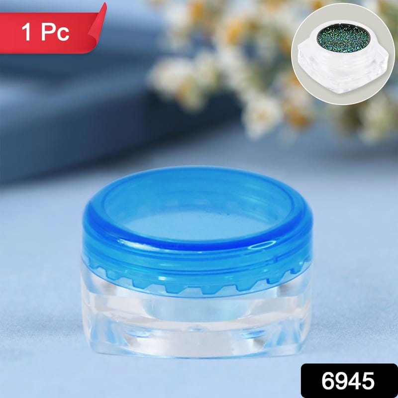 Plastic Empty Round Makeup Jar Pot Travel Cream Powder Cosmetic ...