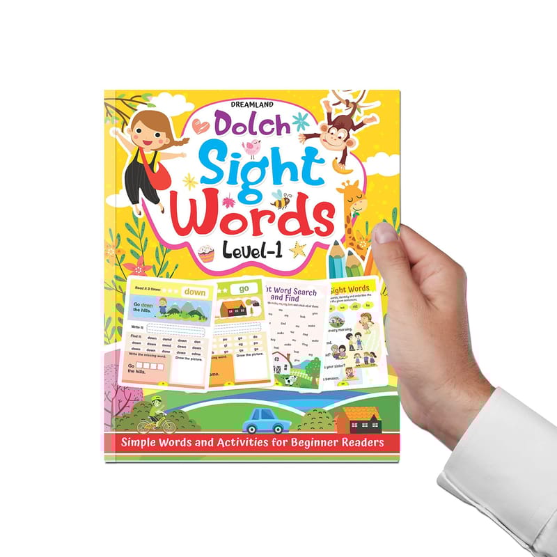 Dolch Sight Words Books Pack for Children Age 4 -8 Years - A Set of 4 ...