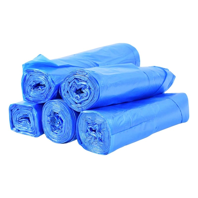 Disposable Garbage Bags 55 x 40 cm (5 Pc)_assorted colour