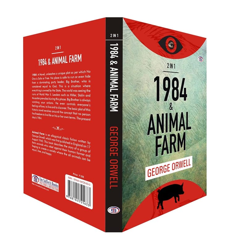 2 In 1 1984 & Animal Farm George Orwell