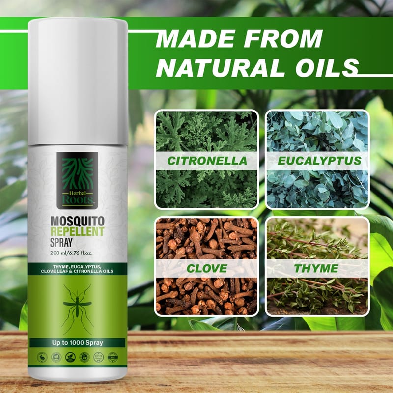 Herbal Roots hebal Mosquito Repellent Room Spray