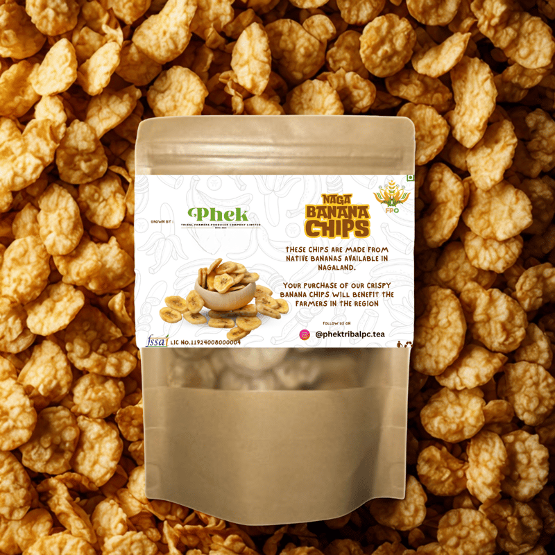 Naga Banana Chips – 100% Organic, Healthy Snack from the Naga Hills