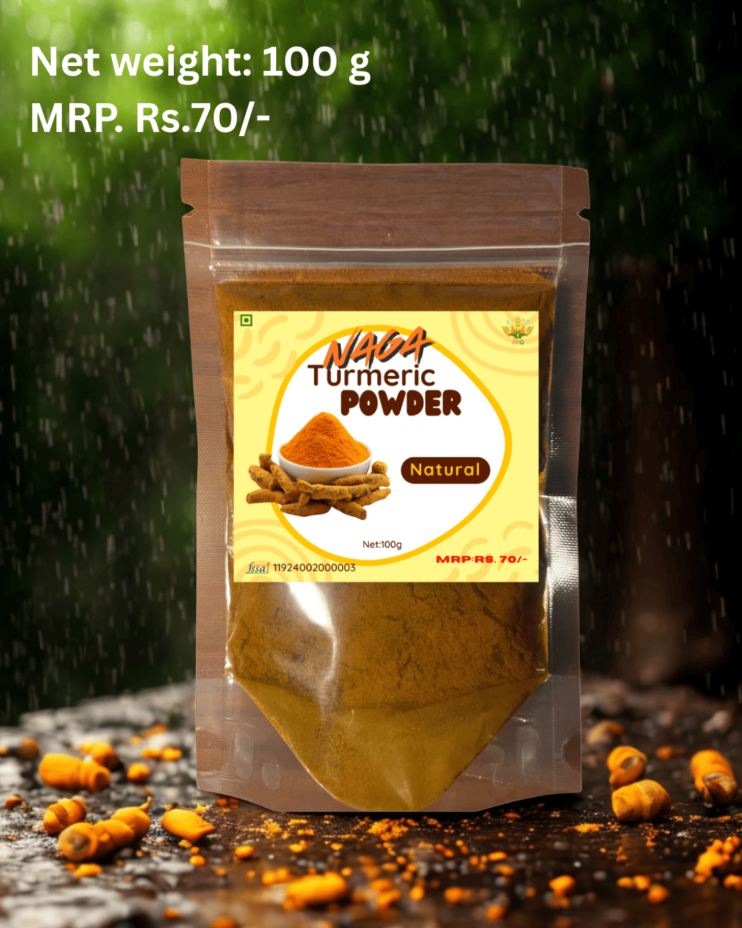 Buy NAGA Turmeric Powder 100g Online at Best Price in India - NAGA ...