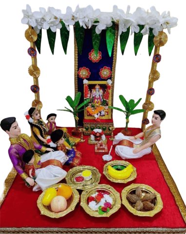 Satyanarayana Swamy Vratham Arrangement