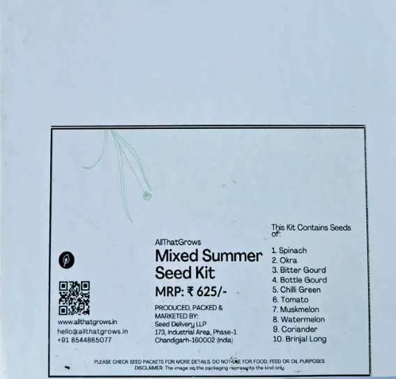 ALLTHATGROWS Vegetable Seeds Kit